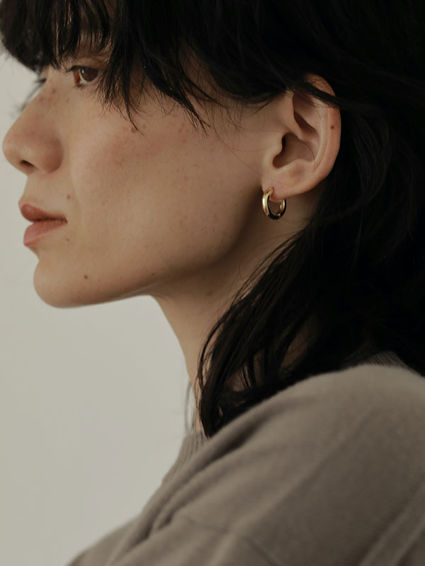 blanciris Circle Small Pierce GOLD(F GOLD): グッズ │ ETRE TOKYO official online store(エトレトウキョウ)