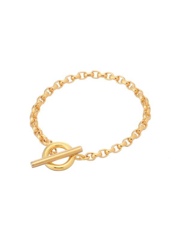 MC STUDIO ROUNDED SQUARE CHAIN BRACELET(F GOLD): グッズ │ ETRE TOKYO ...